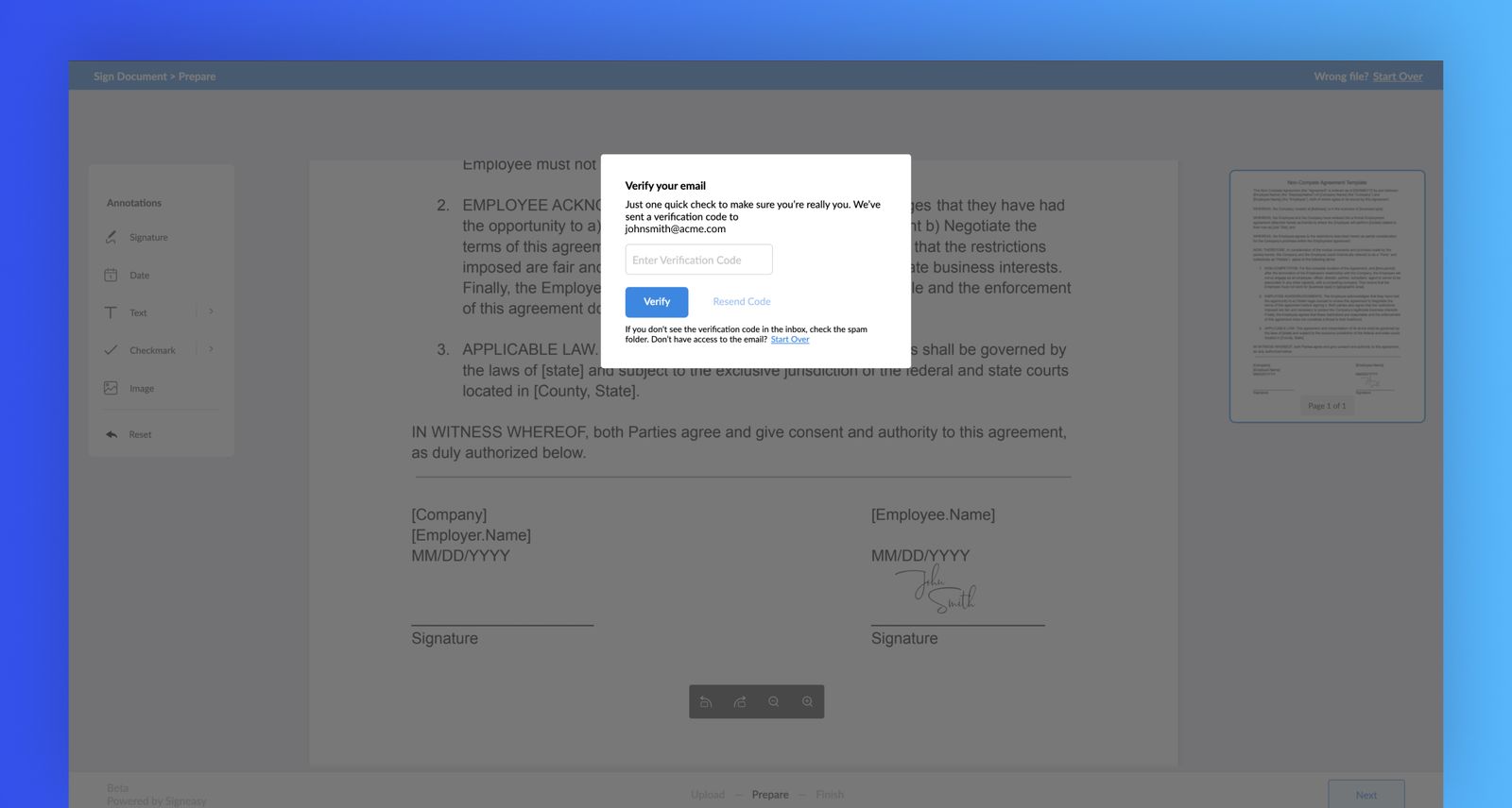 Online Signature Generator | Signeasy